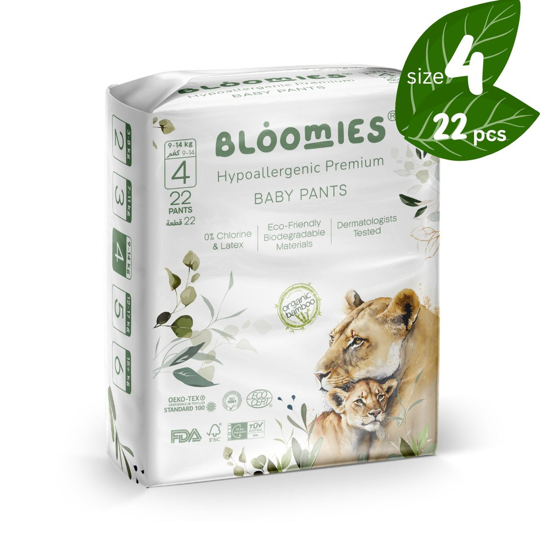 Bloomies Eco-friendly, Hypoallergenic, Bamboo Baby Diapers & Pants ...